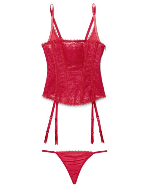Vira Dark Red Plus Corset Xl 4x Adore Me