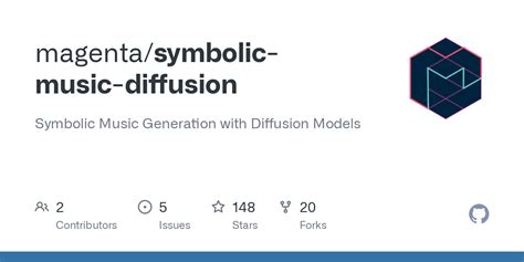 Github Magentasymbolic Music Diffusion Symbolic Music Generation