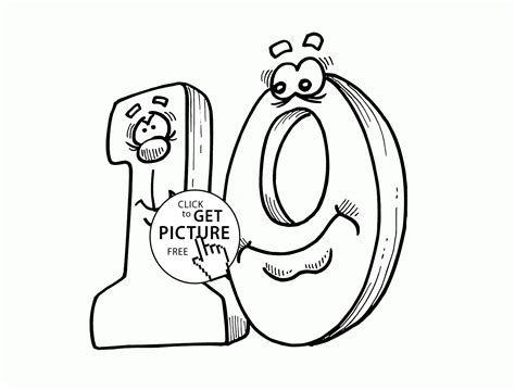 Number Drawing At GetDrawings Free Download