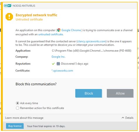 Why Am I Getting This When Visiting Spiceworks Spiceworks Support