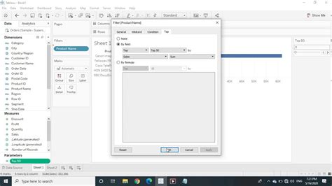 How To Use Top Filter In Tableau At Georgia Challis Blog