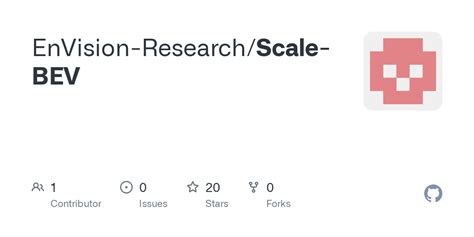 Github Envision Researchscale Bev