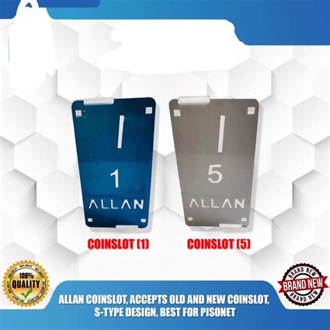 Allan Coinslot5 Coinslot Lima Pisonet Pisowifi Vendo Machine Tubig Water Vending Machine