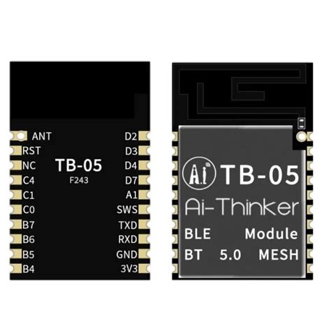Rees52 Tb 05 Module Tlsr8250 Bluetooth Ble5 0 Mesh Networking Master Slave Wireless Serial