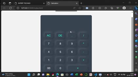Supria R On Linkedin Completed Task 2 Simple Calculator Using Html Css And Javascript Lets