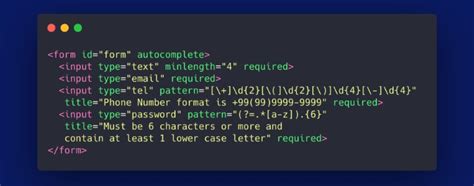 Các Thuộc Tính Của Thẻ Input Trong Html Và Cách Sử Dụng