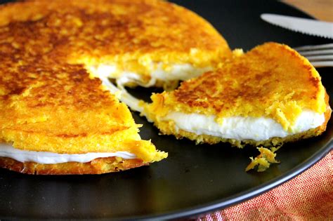 Venezuelan Cachapas With Queso De Mano Recipe