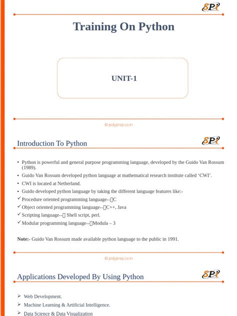 Unit 1 Python E Notes Pdf Python Programming Language