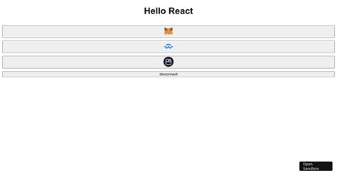 React Forked Codesandbox