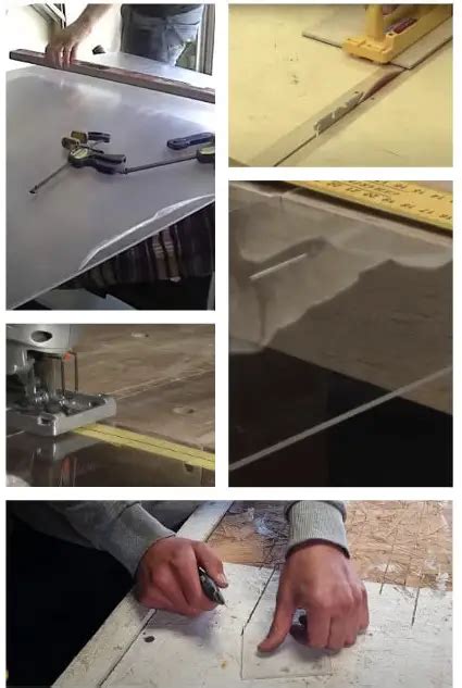 How To Cut Plexiglass With A Utility Knife Best Saw Guidee