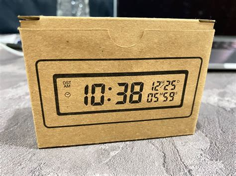 Muji Digital Timer Clock Furniture And Home Living Home Decor Clocks