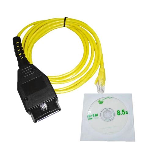 Ethernet To Obd Interface Cable E Sys Coding F Series For Bmw Enet 2m Yellow Daraz Pk