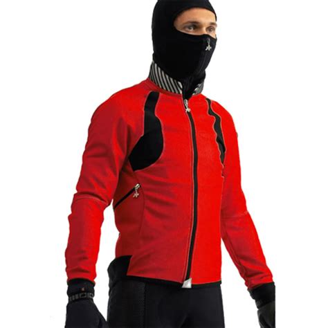 Assos Fugu Jacket In Red Size Large
