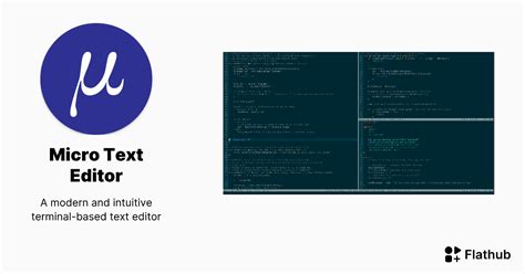 Install Micro Text Editor On Linux Flathub