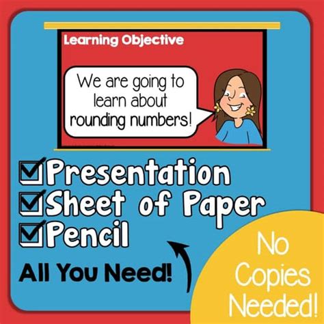 NO PREP Rounding Numbers Lesson Click And Teach Babe Presentation Minds In Bloom