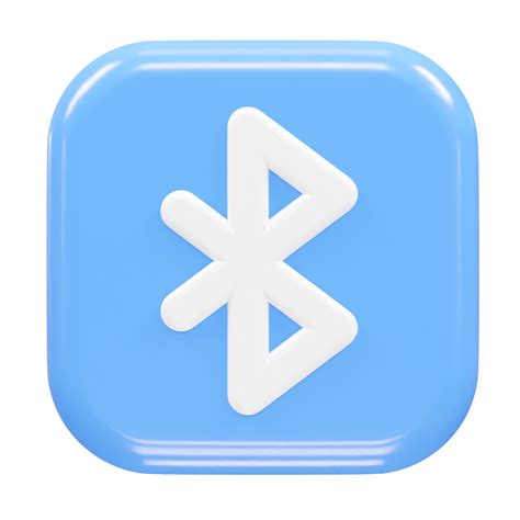 Bluetooth Icon Transparent Illustration Rendering PNG