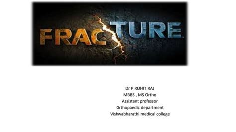 Fracture Classification Ppt
