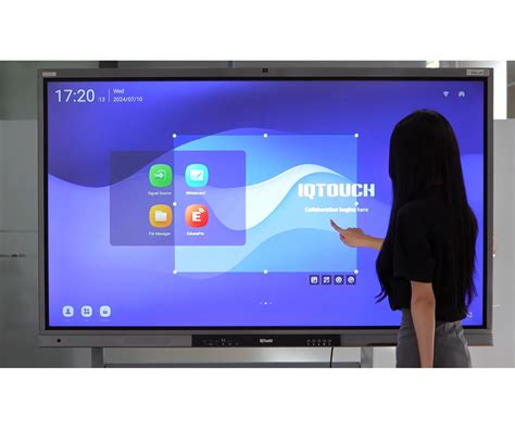 Интерактивная панель Elizlabs IQTouch 75", Windows/Android