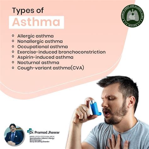 Types Of Asthma Asthma Cough Aspirin
