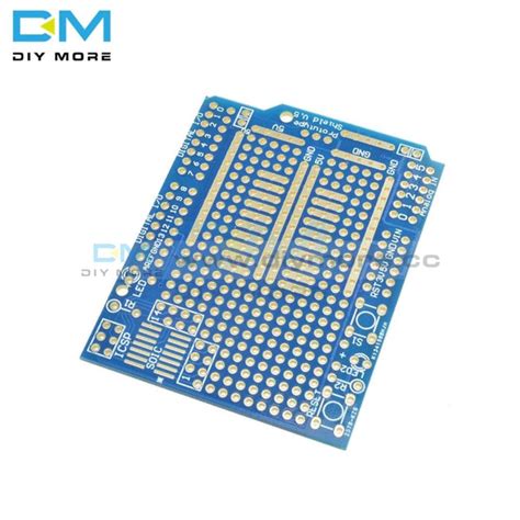 Prototype Pcb For Arduino Uno R3 Shield Board Diy Combo Module 2mm25 Diymore