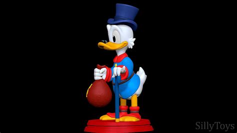 Scrooge McDuck D Print Model ZBrushCentral