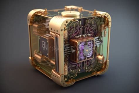 Quantum Computing Microchip 5g Cpu Stock Illustration Illustration Of Backgrounds Internet