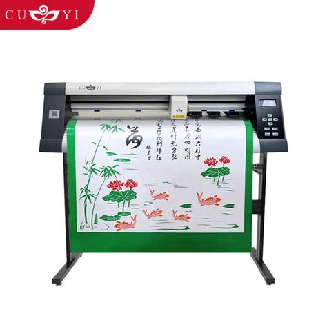 Cuyi Cutting Plotter Mc630 24 Inches 630mm Vinyl Cutter With Camera Scan Contour Cut True Usb