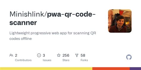 Github Minishlinkpwa Qr Code Scanner Lightweight Progressive Web