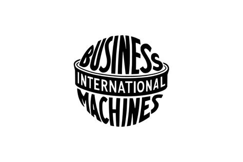 Ibm Logo Evolution Symbolizing Progress And Reliability