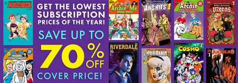 Subscriptions Archie Comics