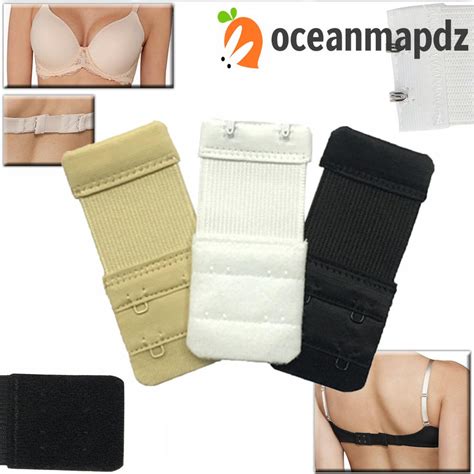 Oceanmapdz Bra Extender ตะขอขยายบราชั้นใน 3 ตะขอ 2 แถว 23 ปรับได้ ใส่สบาย 3 ชิ้น Shopee Thailand