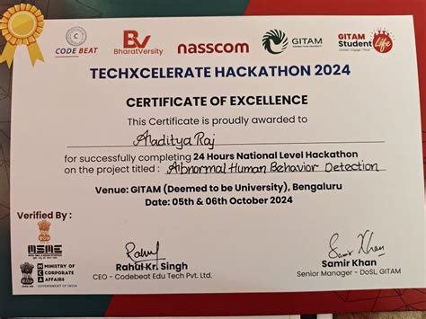 aaditya raj on linkedin hackathon ai techinnovation