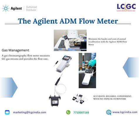 Agilent Adm Flow Meter For Gc Gas Streams Lcgc Chromatography Solutions Posted On The Topic