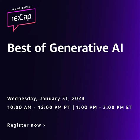 Awsreinvent Aws Generativeai Aws Events