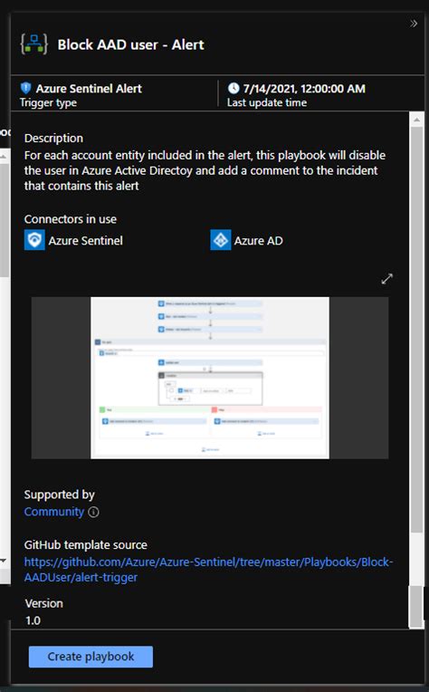 azure sentinel gets built in playbooks templates and expanded menu