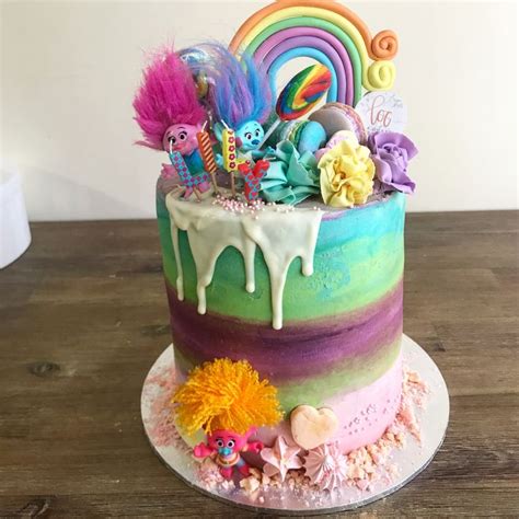 Delicious Trolls Birthday Cake How To Make Perfect Recipes