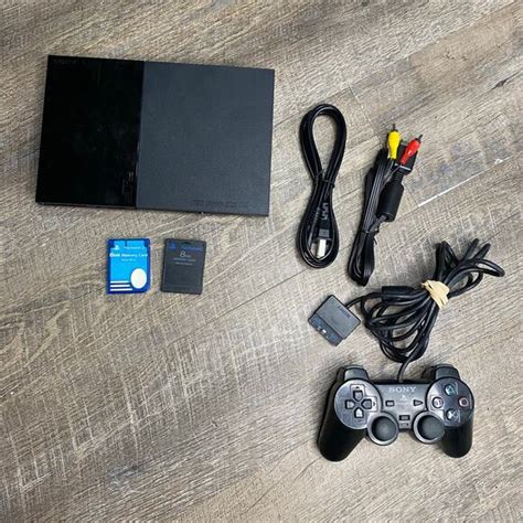 Sony Video Games And Consoles Ps2 Sony Playstation2 System With Game Sony Video Games And Consoles Ps2 Sony Playstation2 System With Game