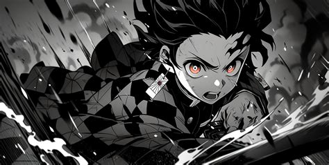 Tanjiro Kamado Manga Art Wallpaper Hd Anime 4k Wallpapers Images And