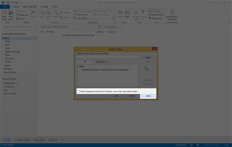 Show Missing Folders In Outlook Invisible Ink