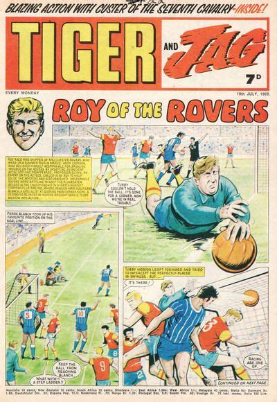 Gcd Cover Tiger 19 July 1969 [769] Trevor Francis Comics Tiger