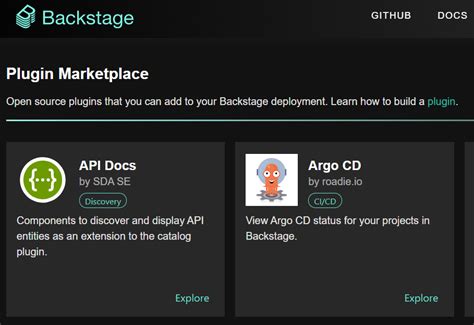 Plugin Argo Cd Issue Backstage Backstage Github