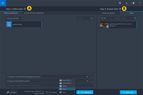 Trace Analysis Analyze Application Execution On The Cpu And Gpu