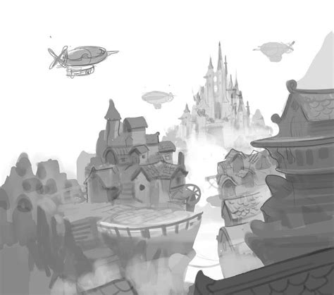 Environment Concept Art For Game Freelancer