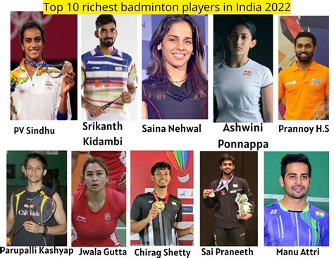 Badminton Players With Name