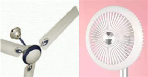 Why Ceiling Fan Blades Spin Anticlockwise While Table Fan In Clockwise What Science Behind This