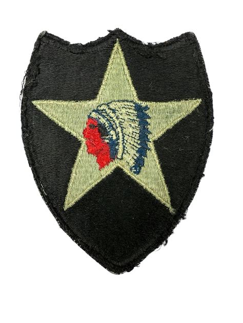At Auction Original Wwii Us Army 2nd Infantry Division Indianhead
