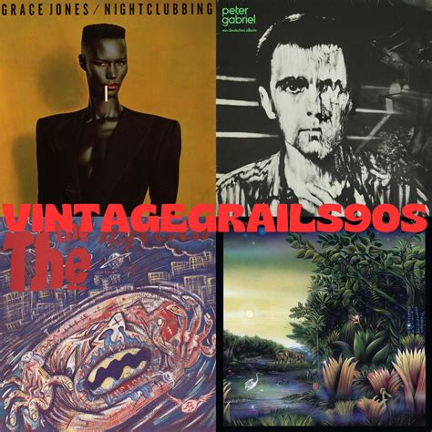 Best 80s Music Album Covers Collage Retro Wall Art Home Decor