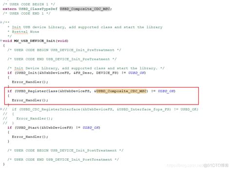 Stm32cubemx 基于stm32使用hal库实现usb组合设备cdcmsc觉皇不秃头的技术博客51cto博客