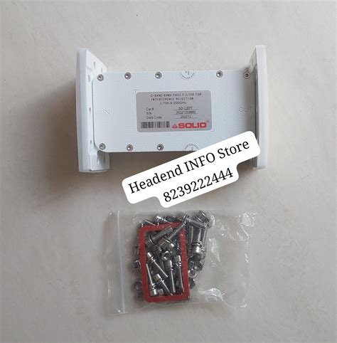 SOLID TI FILTER G FILTER Store Headendinfo Com