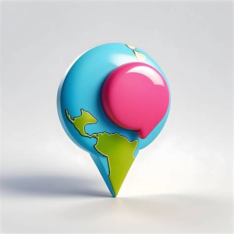 Premium Photo Map Pin Location Marker Navigation Symbol Place Marker